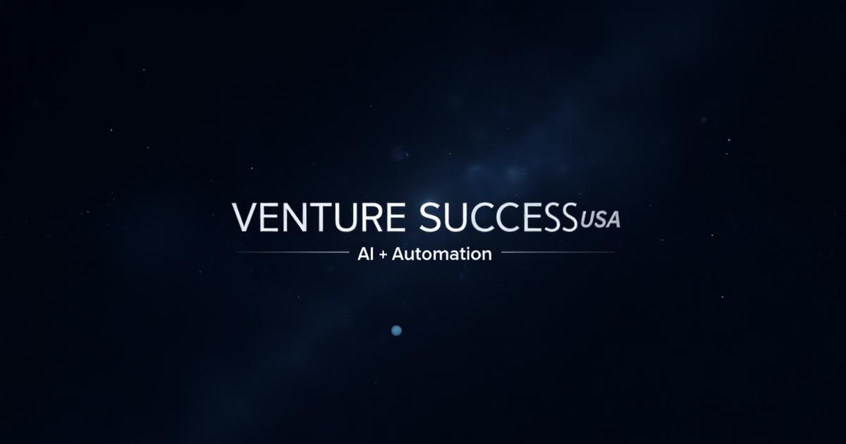 AI + Automations | Venture Success USA
